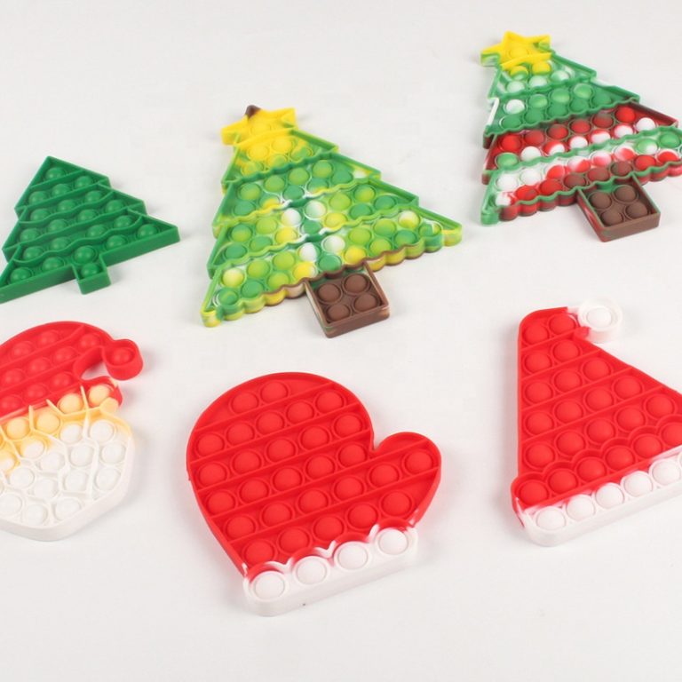 Christmas tree party pop it fidget toy | Pop It Fidget Toy Wholesale
