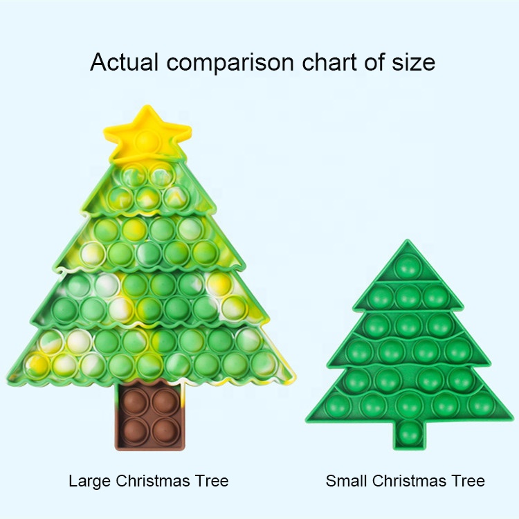 Christmas tree party pop it fidget toy | Pop It Fidget Toy Wholesale