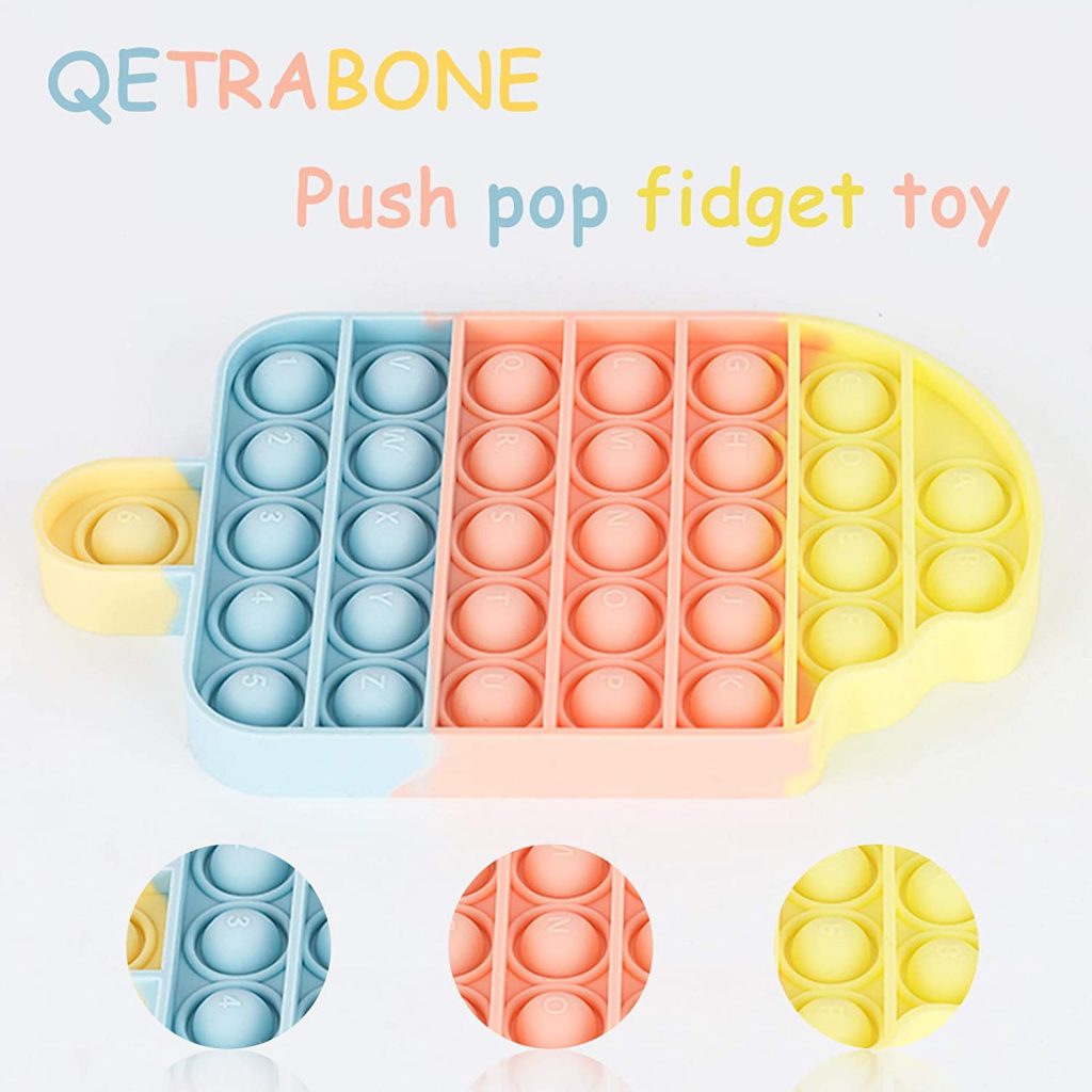 Colorful push bubble ice cream pop it toy | Pop It Fidget Toy Wholesale