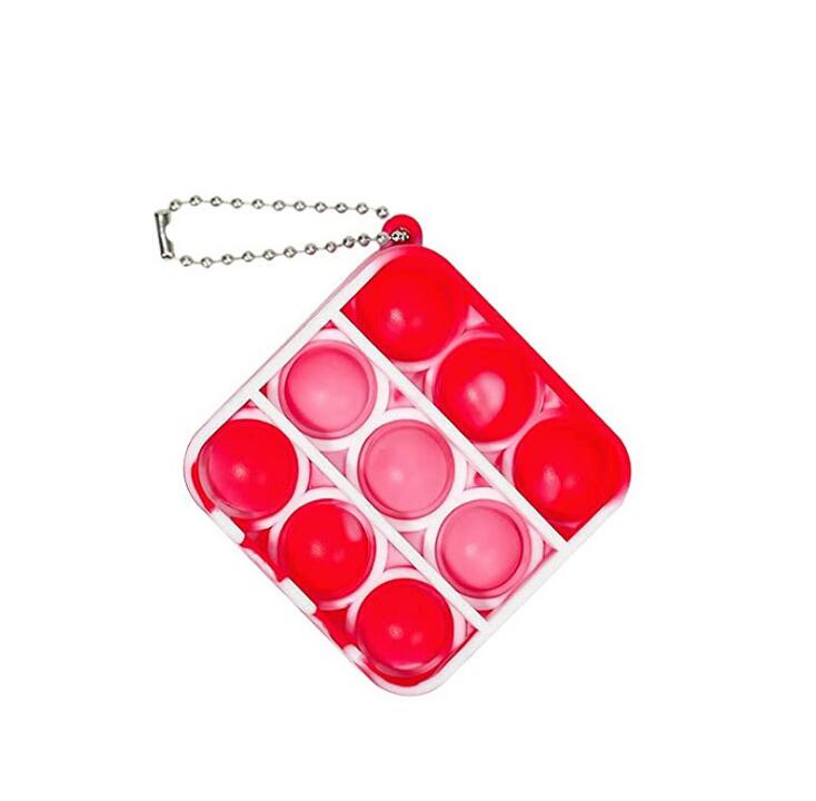 Key chain autism mini pop it toy | Pop It Fidget Toy Wholesale