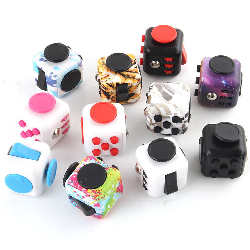 Multi-sided pressing plastic fidget cube | Pop It Fidget Toy Wholesale