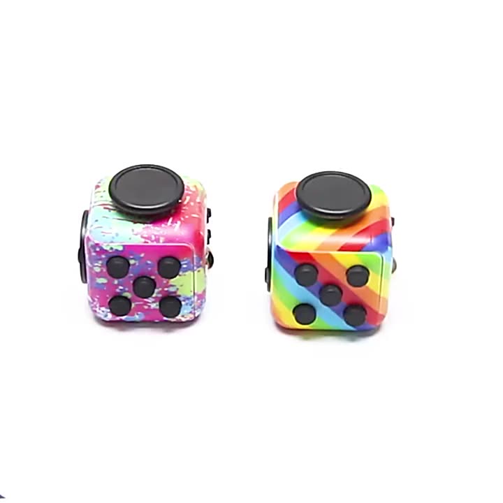 Multi-sided pressing plastic fidget cube | Pop It Fidget Toy Wholesale