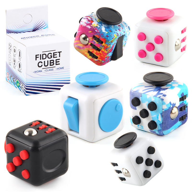 Multi-sided pressing plastic fidget cube | Pop It Fidget Toy Wholesale