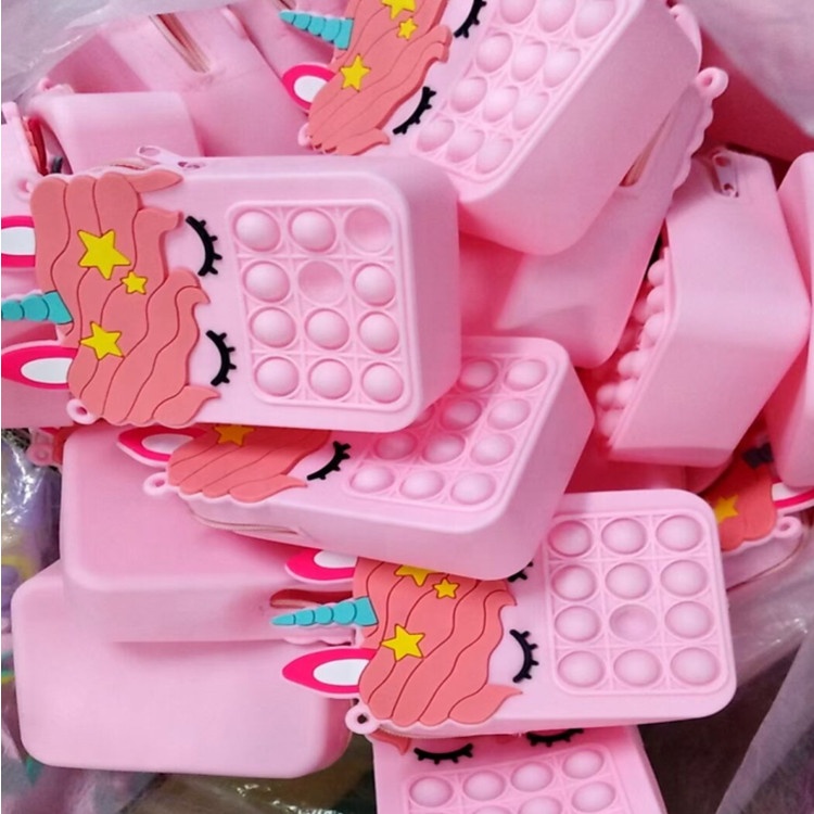 Small kitty rainbow apple pop it fidget toy | Pop It Fidget Toy Wholesale